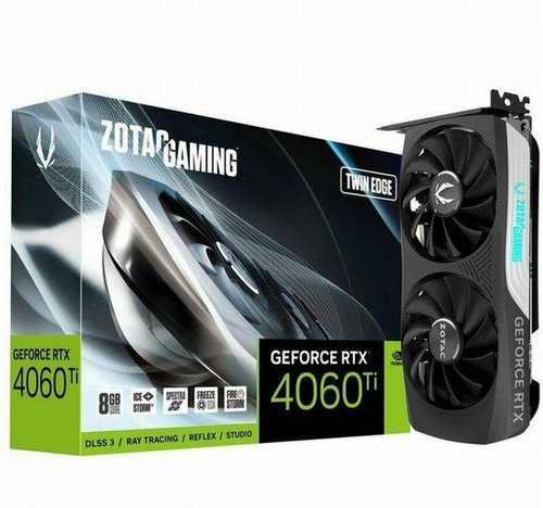 Новая RTX 4060 ti 8Gb Zotac Twin Edge