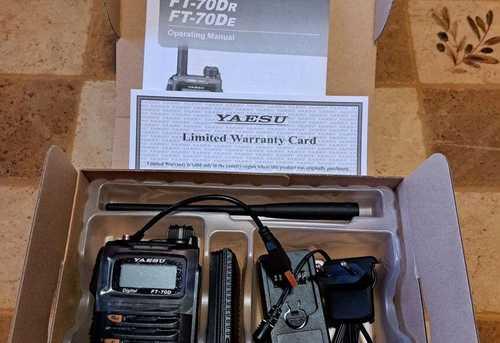 Радиостанция Yaesu FT-70DR Япония