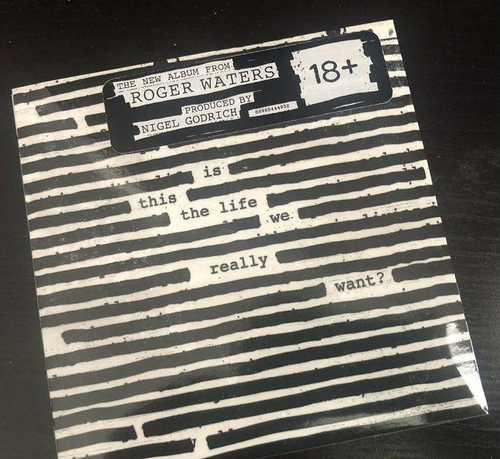 CD"Roger Waters-Is This The Life We. (2017)