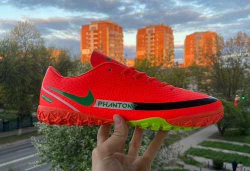 Бутсы сороконожки футзалки nike phantom