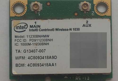 Модуль Wi-Fi Intel Centrino Wireless-N 1030
