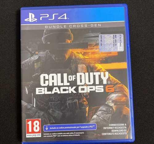 Call of duty black ops 6 ps4