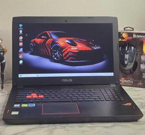 Игровой ноутбук asus ROG i7-6700hq GTX 1070 16GB