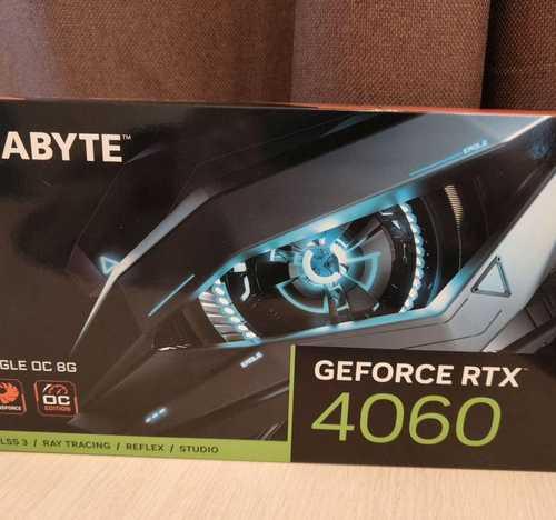 Видеокарта rtx 4060 gigabyte eagle oc 8gb