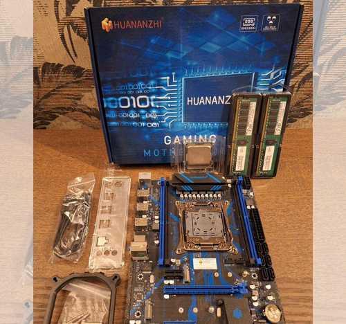 Комплект LGA2011 X99 QD4   Xeon 2680v4   озу 16GB