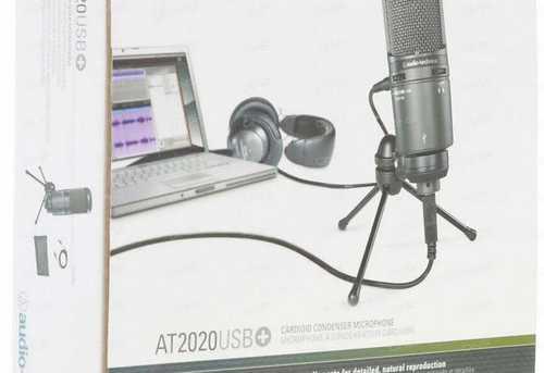 Микрофон Audio-technica AT2020USB+ черный
