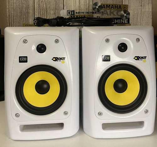 Krk rokit 6 g2 студийные мониторы пара