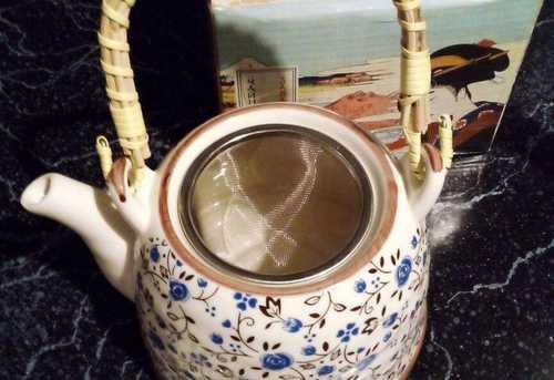 Заварочный чайник 900мл. фарфоровый, Китай
