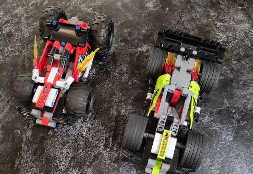 Lego Technic 42072 и 42073 машины