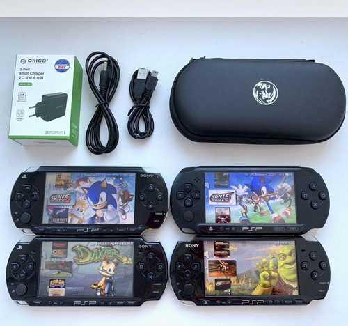 Прошитые PSP 64GB  83 игры, гарантия 30дн