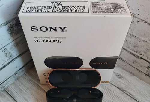 Sony WF-1000XM3 Чёрные наушники