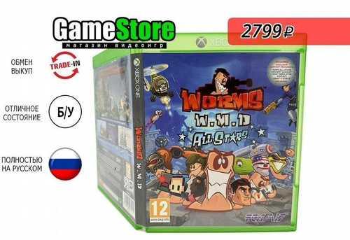 Worms W.M.D. All Stars Русская версия Xbox б/у