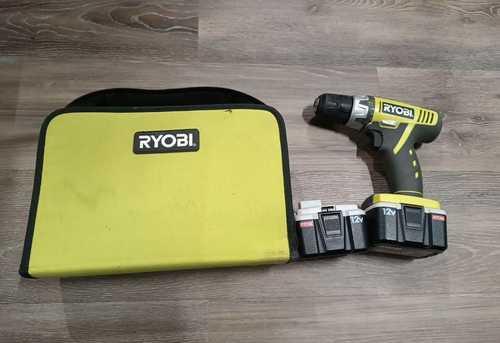 Шуруповерт ryobi