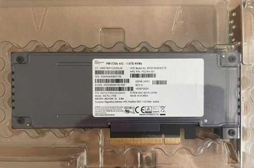 SSD Samsung PM1725b 1.6 Тб NVMe PCI-E