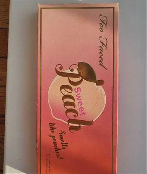 Тени для век too faced