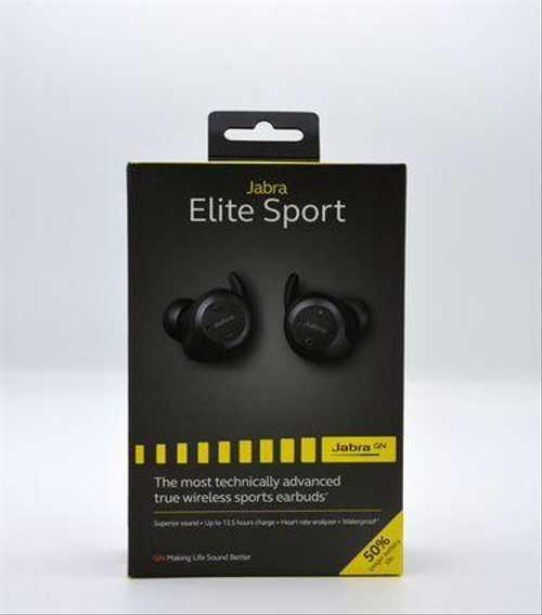 Беспроводные наушники Jabra Elite Sport