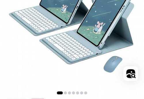 Беспроводная клавиатура/ чехол для iPad