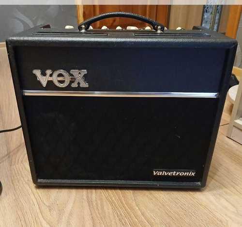 Ламповый комбоусилитель vox vt20x 