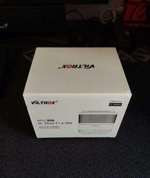Новый Viltrox 33mm f1.4 Fujifilm