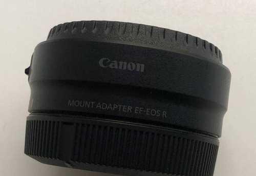 Адаптер Canon c RF на EF