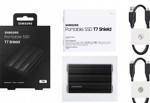 SSD Samsung T7 Shield 2TB Чёрный