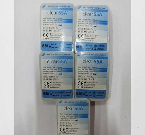 Clearlab Clear 55A (Клеар 55А) (5 линз)  5.50 R8.7