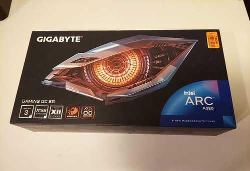 Видеокарта Gigabyte Intel Arc A380 OC 6 Gb, новая