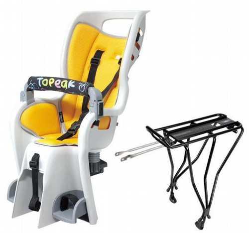 Детское кресло с багажником Topeak BabySeat II/Disc, 26"-27.5"