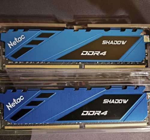 Ram Netac Shadow Ddr4 16gb (8 8) 3200mhz cl16