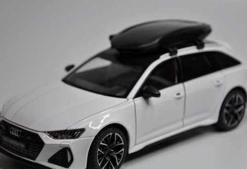 Модель автомобиля Audi RS6 металл