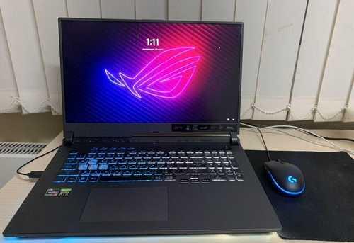 17.3" ASUS ROG Strix G17 G713RM, 512 ГБ, Ryzen 7 6800H, RAM 16 ГБ, GeForce RTX 3060 6 ГБ