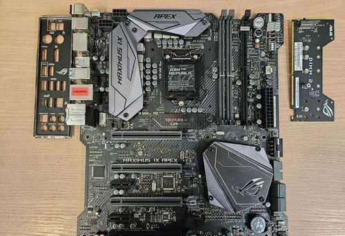 1151-v1 Asus ROG Maximus IX Apex E-ATX проверка