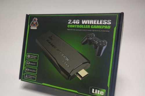 Игровая приставка Game Stick Lite hdmi 2 геймпада