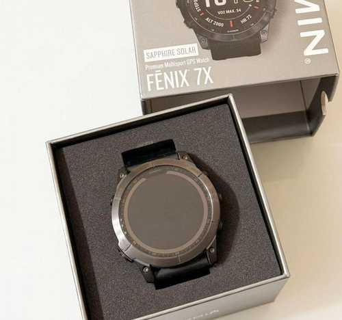 Garmin fenix 7 sapphire solar titanium