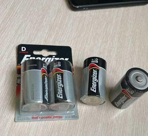 Батарейки Energizer Max D/LR20
