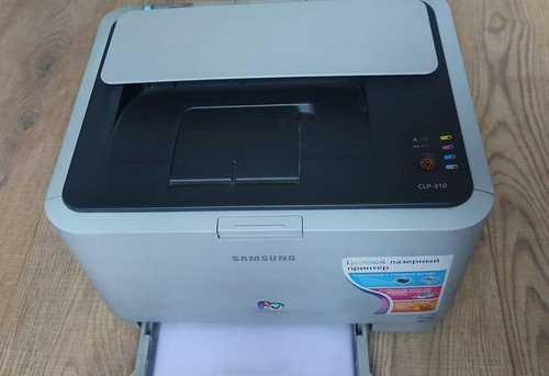 Цветной лазерный принтер Samsung CLP 310