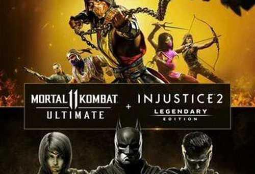 Mortal Kombat 11 + Injustice 2 Leg. PS4 PS5