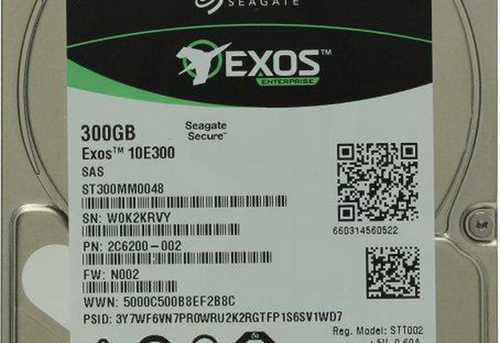 Жесткий диск 2.5" Seagate Exos 10E300 (ранее Enter