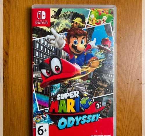 Картридж для Nintendo Switch Super Mario Odyssey