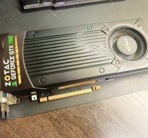 Видеокарта GTX 760 2gb