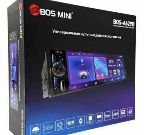 Магнитола 1 din android 4/64гб Bos-mini A629D