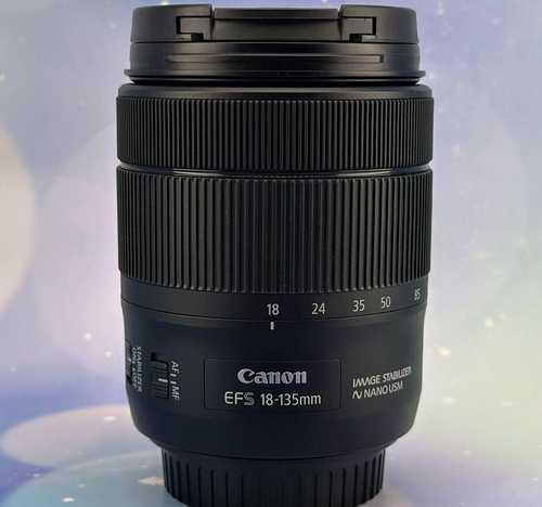 Canon EF-S 18-135mm f/3.5-5.6 Nano IS (sn 08245)