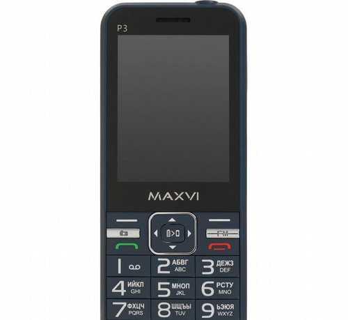 Сотовый телефон Maxvi P3 2.8" Blue GSM