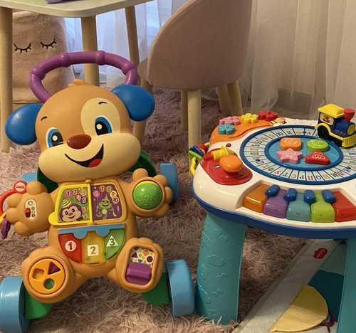 Ходунки каталка fisher price