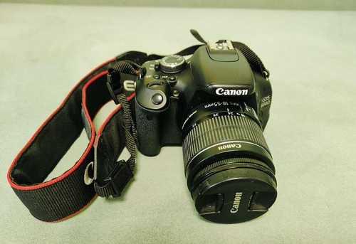 Зеркальный фотоаппарат canon EOS 600D