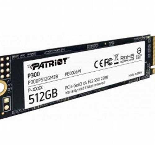 Patriot SSD M.2 512Gb P300 P300P512GM28