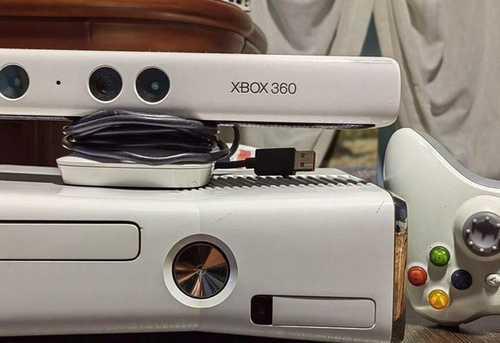 Xbox 360 white edition +kinect