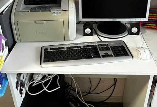 Компьютер стол в комплекте принтер