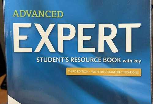Expert advanced students resource book