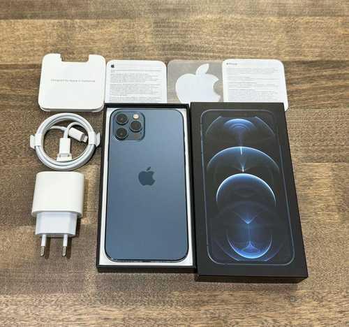 iPhone 12 Pro Pacific Blue 512gb Ростест(sim esim)